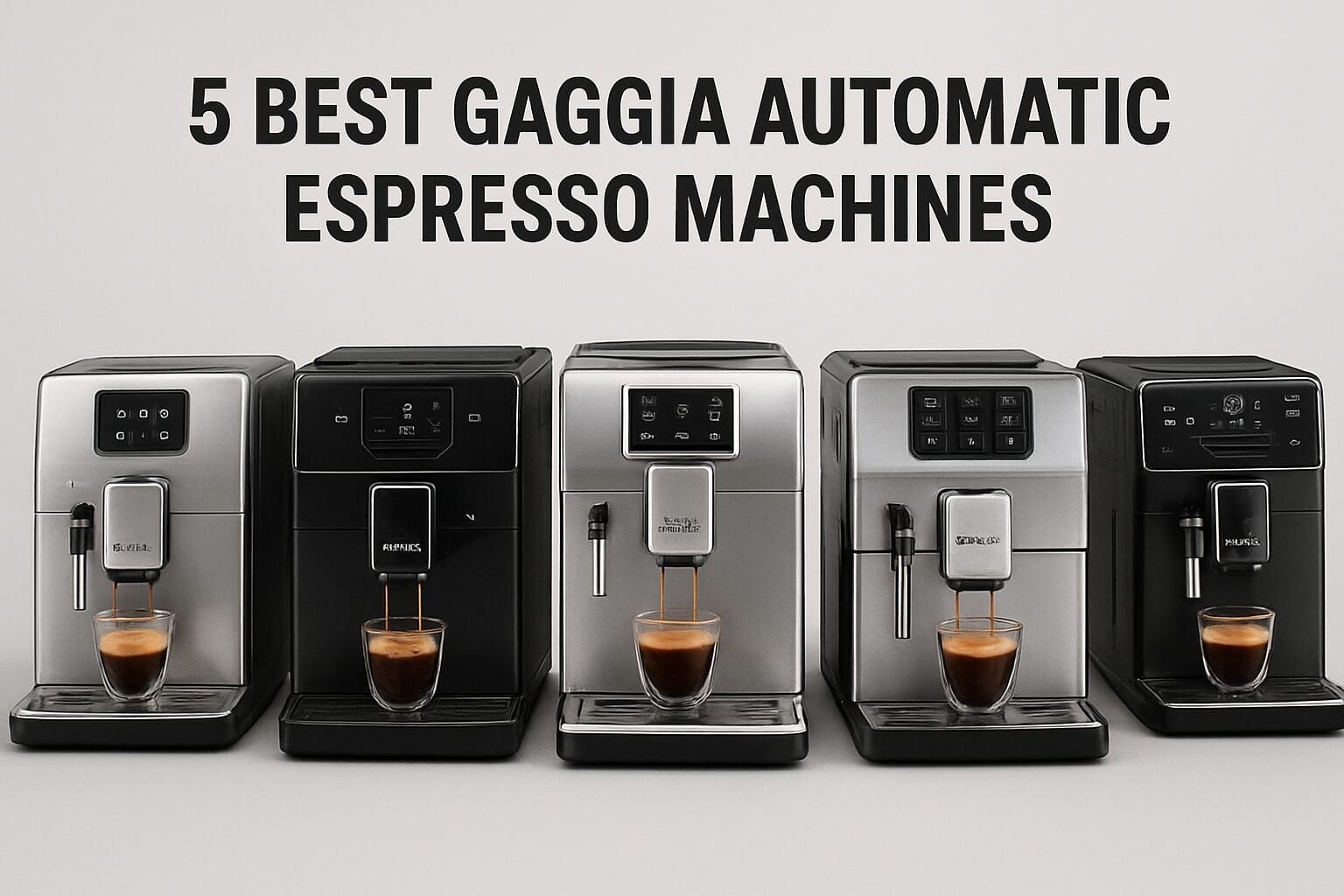 5 Best Gaggia Automatic Espresso Machine – Ultimate Guide